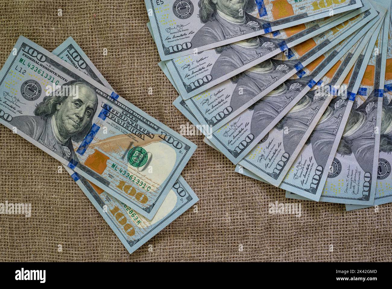 American cash, UK pound, Euro, ron lei romanian banknotes money dollar ...