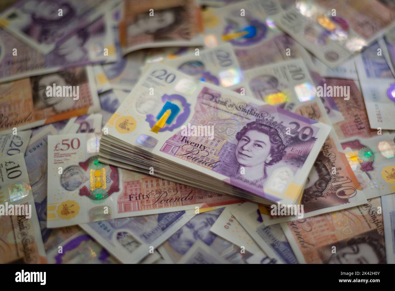 American cash, UK pound, Euro, ron lei romanian banknotes money dollar ...