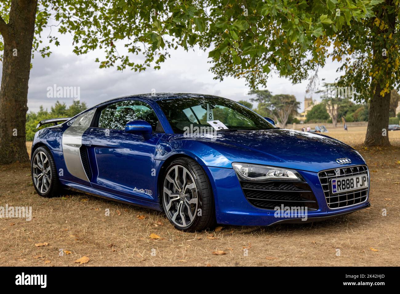 Audi R8 Quattro V10, on display at the Salon Privé Concours d’Elégance ...