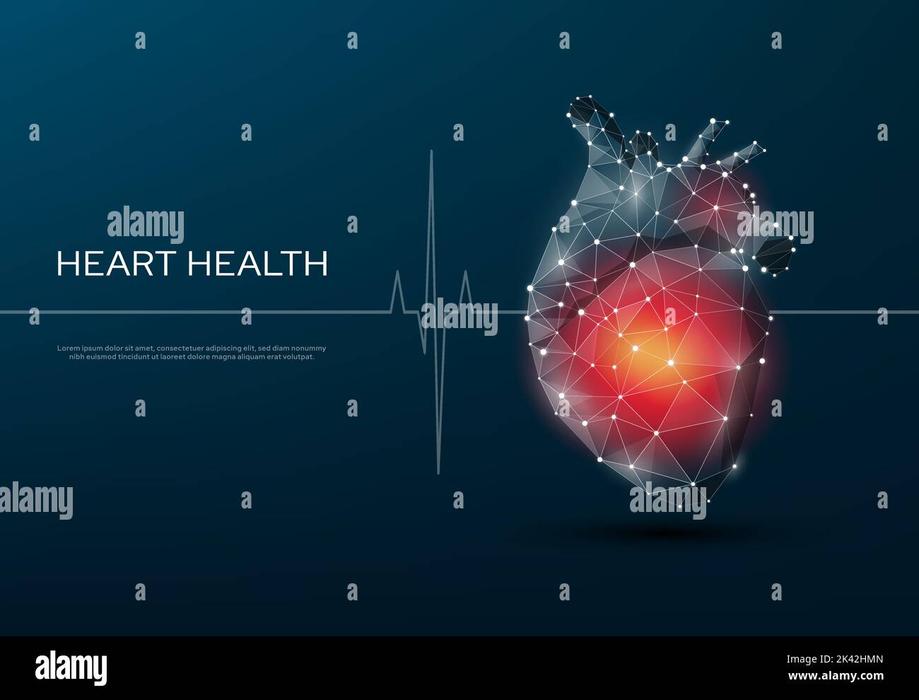 Ekg triangle hi-res stock photography and images - Alamy