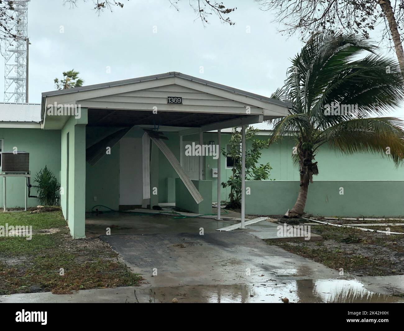 Key West, Florida, USA. 28th Sep, 2022. Hurricane Ian flooding hits ...