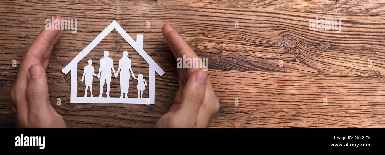 Protect the family hi-res stock photography and images - Alamy