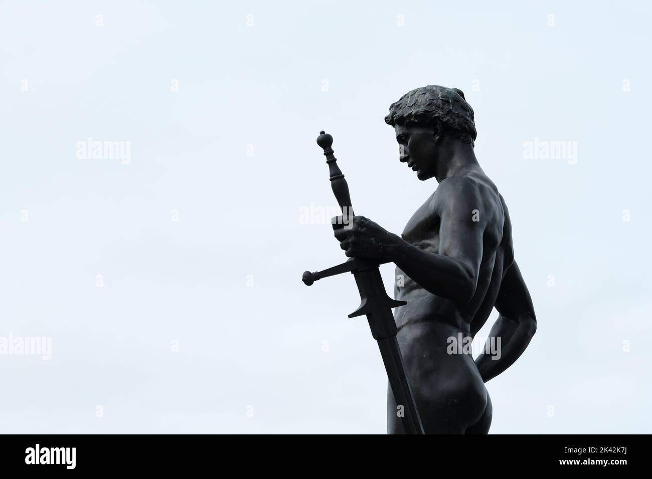 Machine Gun Memorial Stock Photo - Alamy