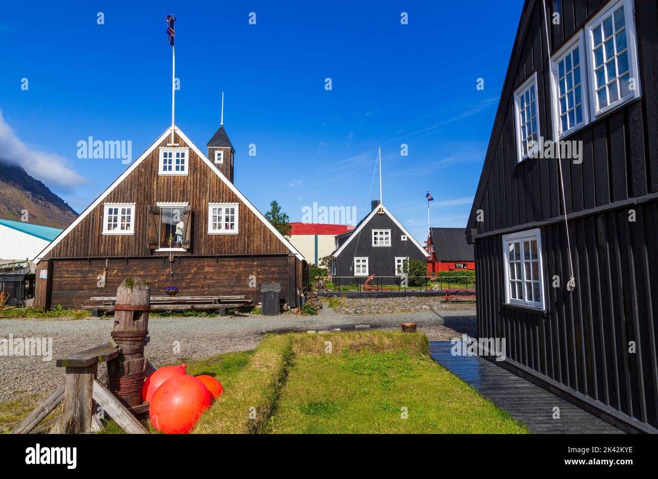 Westfjords Maritime & Heritage Museum,Isafjordur, Iceland, Europe Stock ...