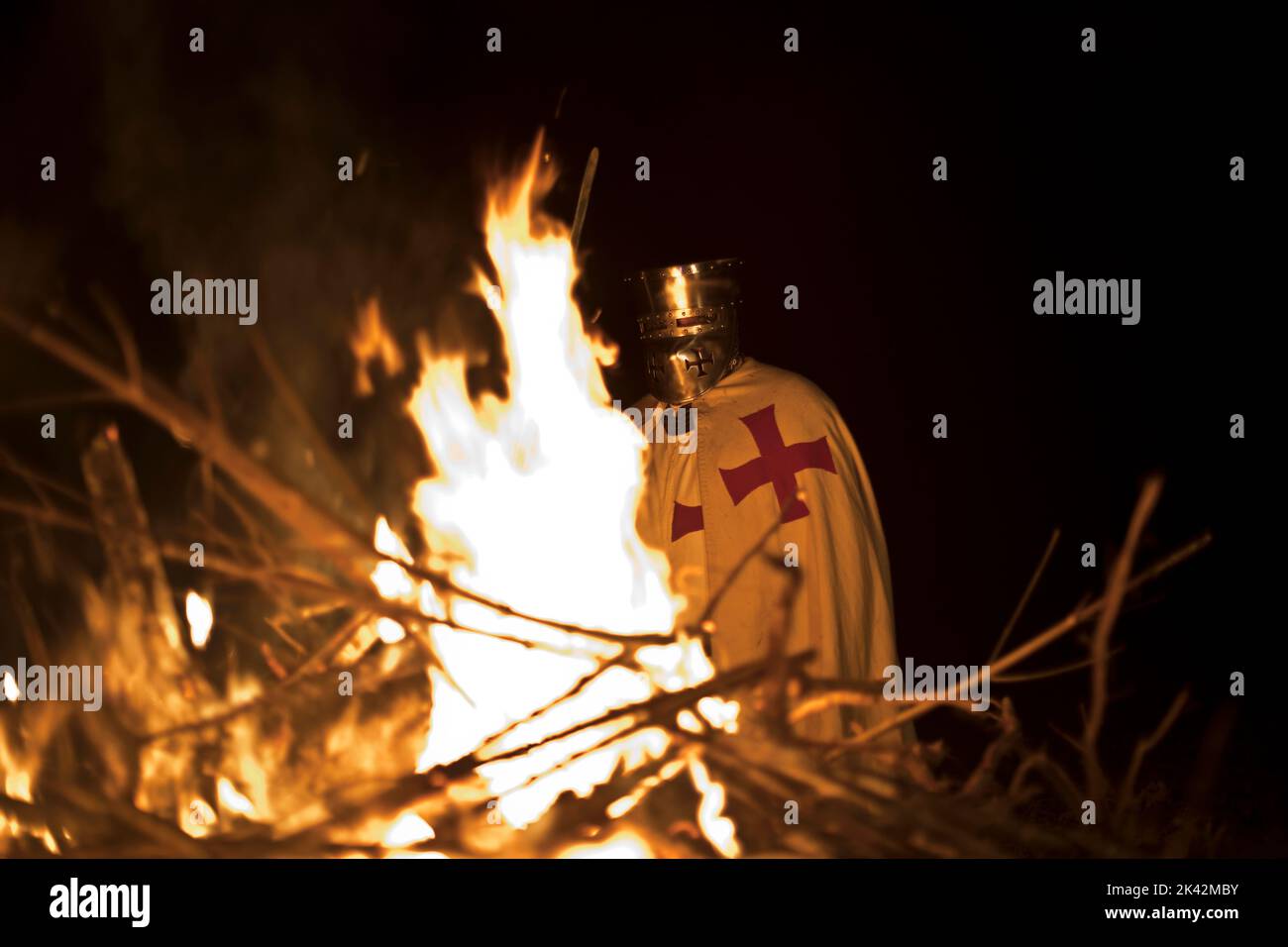Knights templars burning hi-res stock photography and images - Alamy