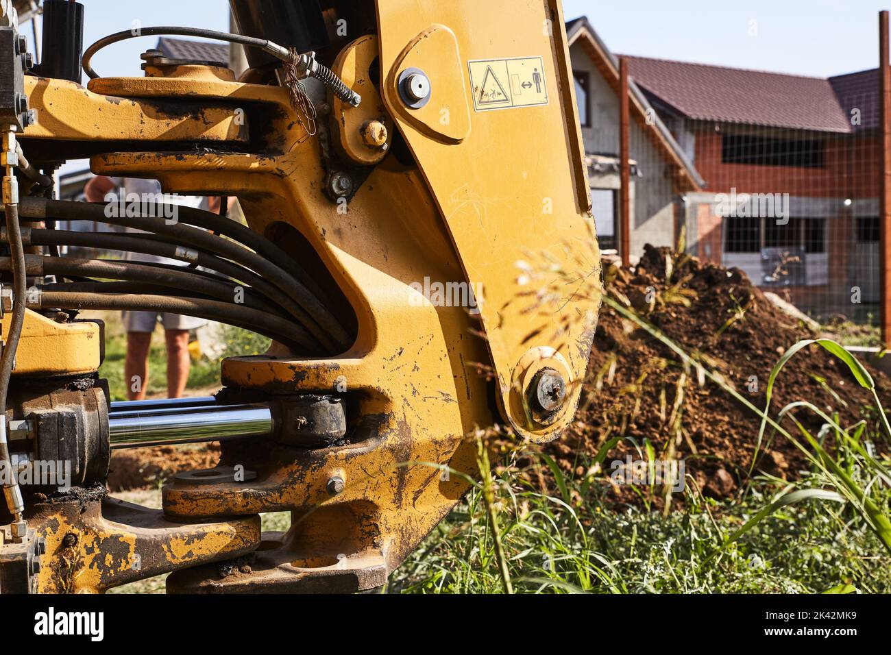 Bulldozer arm hi-res stock photography and images - Alamy