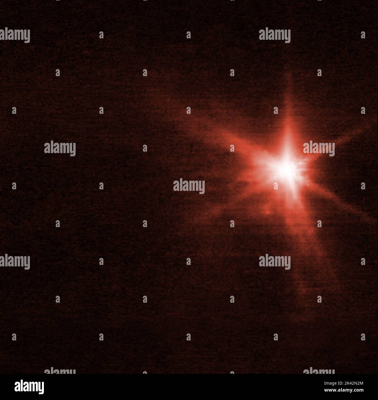 Washington, United States. 29th Sep, 2022. As NASA's Double Asteroid ...