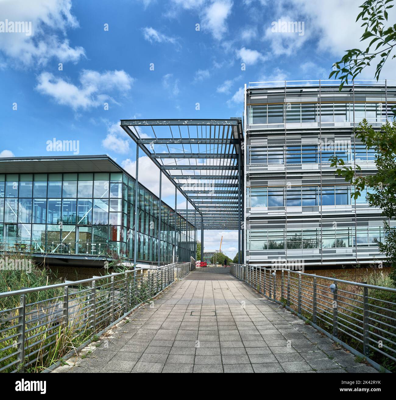 Hauser forum (with Entrepeneurship Centre and Broers Building), by the ...