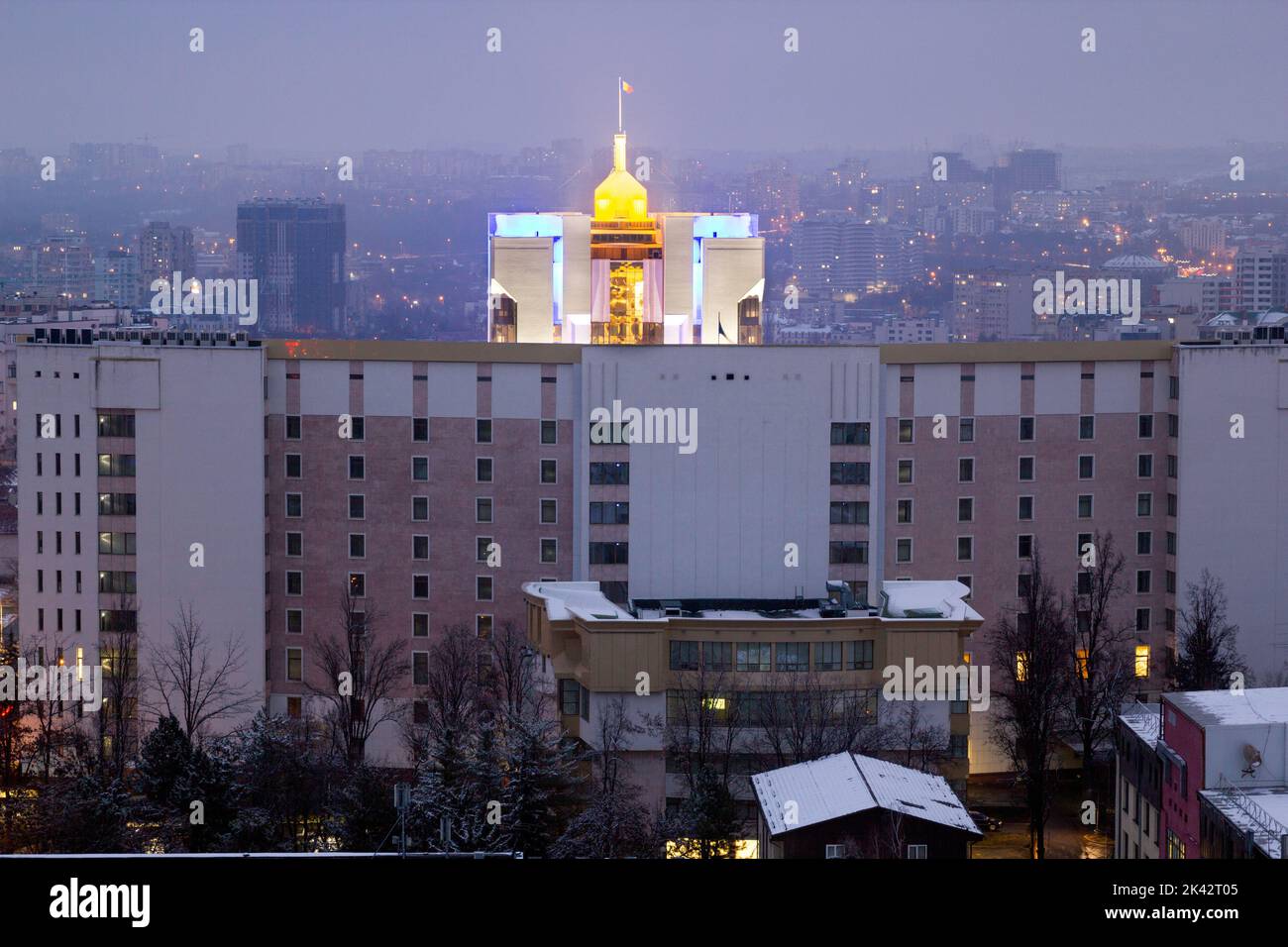 Parliament building of Moldova views Stock Photo - Alamy