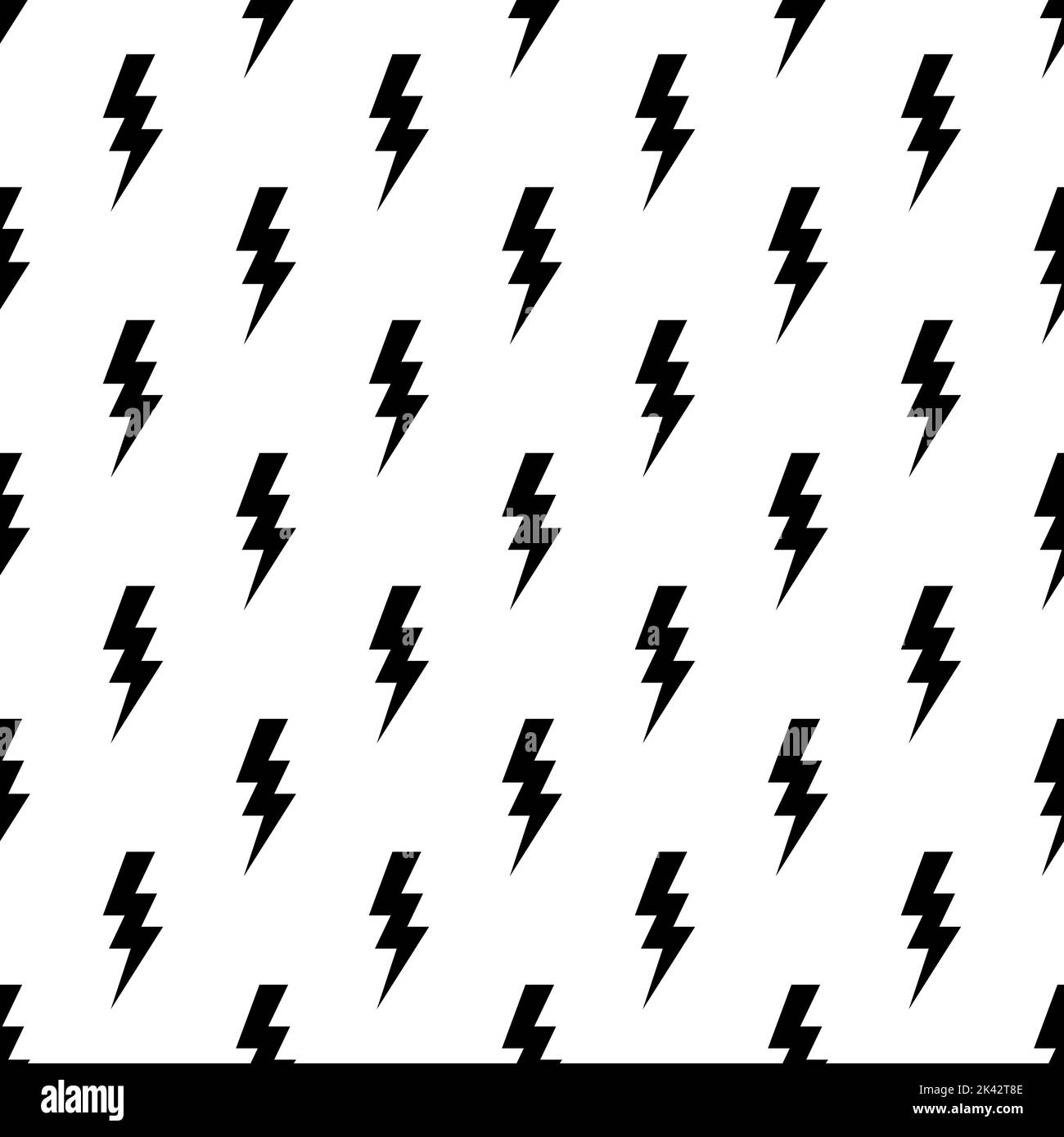 Lightning bolts, thunderbolts seamless pattern vector illustration ... Lightning bolts, thunderbolts seamless pattern vector illustration ...