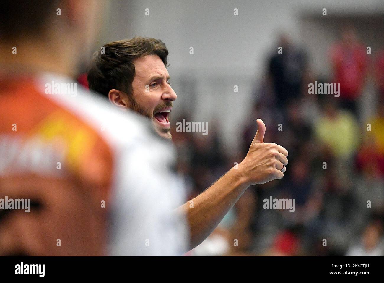 Hamm, Germany. 29th Sep, 2022. Handball: Bundesliga, ASV Hamm-Westfalen ...