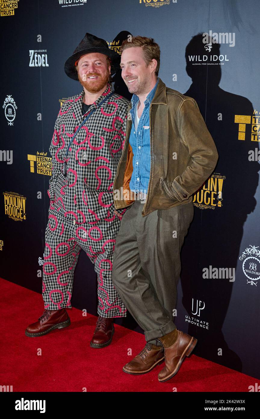 London, UK . 29 September, 2022 . Keith Lemon and Ricky Wilson pictured ...