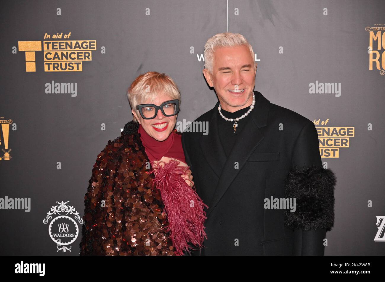 London, UK, 29/09/2022, Catherine Martin and Baz Luhrmann Arriver at ...