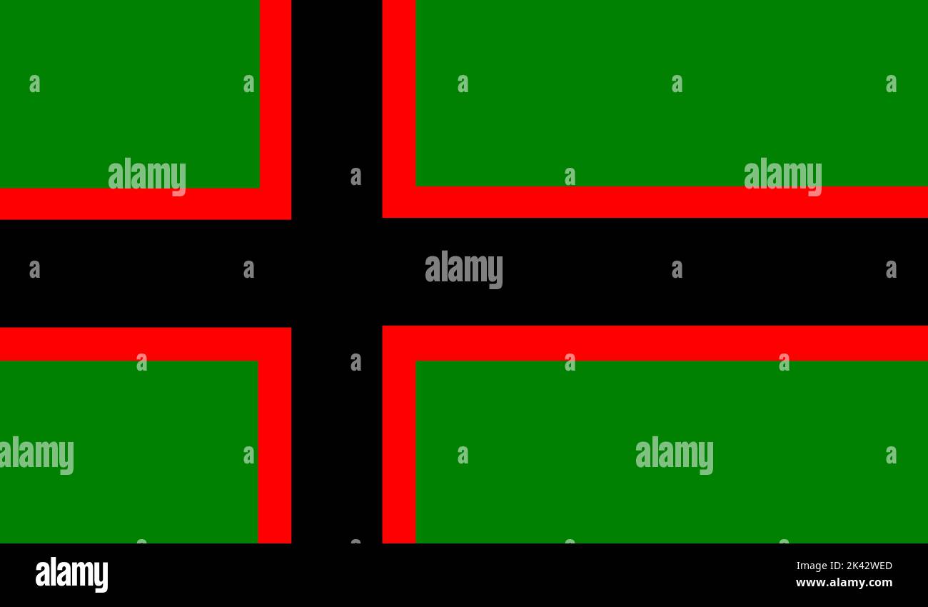 flag of Baltic Finns Karelians. flag representing ethnic group or ...