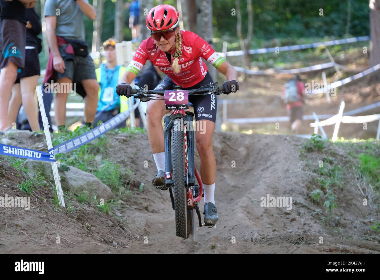 UCI Mountain Bike World Cup - Val di Sole 2022 - The Grand Finale - Under 23 Women olympic cross ...