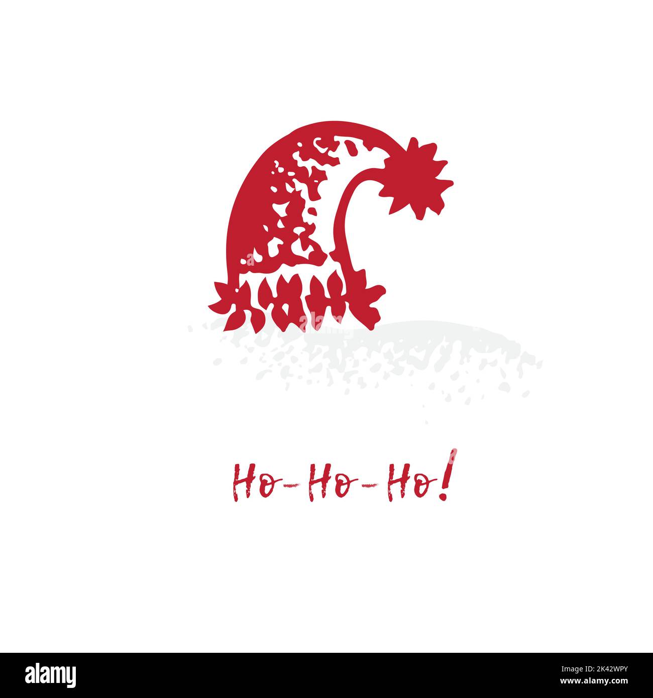 Ho text symbols santa hi-res stock photography and images - Alamy