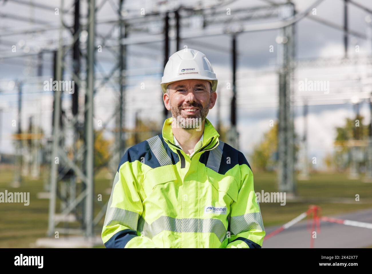 Lamspringe, Germany. 29th Sep, 2022. Tim Meyerjürgens, Tennet Managing ...