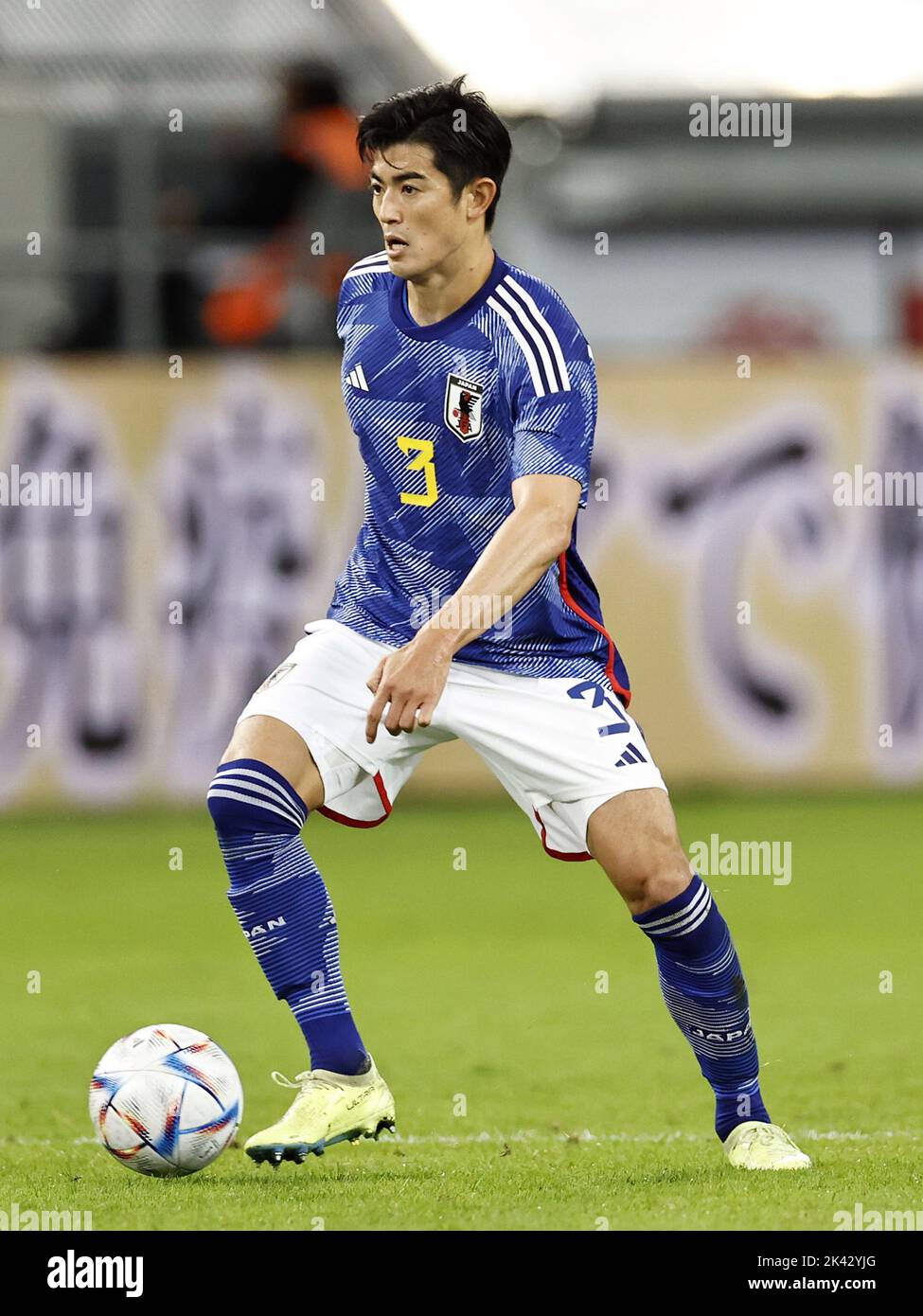 DUSSELDORF - Shogo Taniguchi of Japan during the international friendly match between Japan and ...