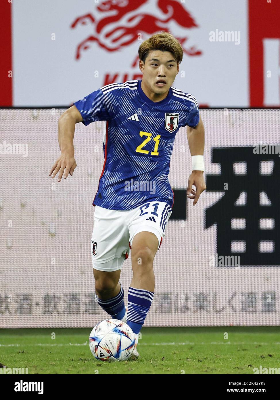 DUSSELDORF - Ritsu Doan of Japan during the international friendly ...