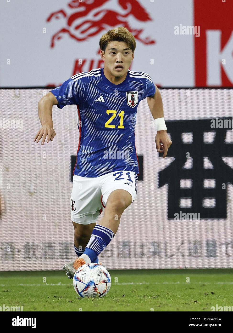 DUSSELDORF - Ritsu Doan of Japan during the international friendly ...