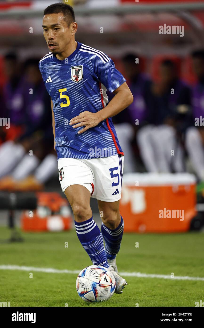 DUSSELDORF - Yuto Nagatomo of Japan during the international friendly ...
