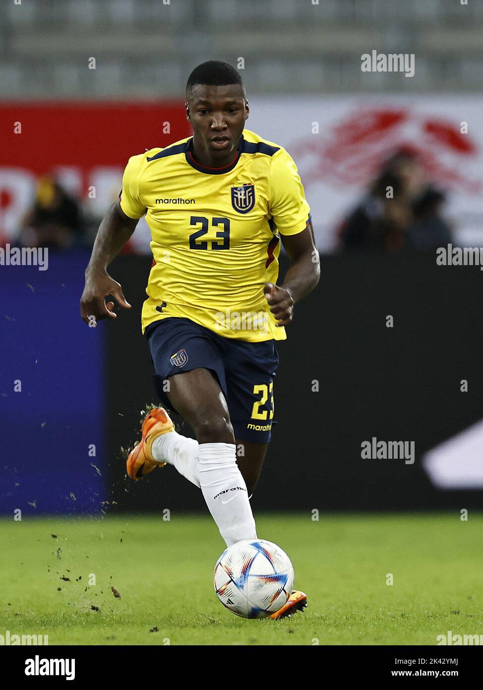 DUSSELDORF - Moises Caicedo of Ecuador during the international ...