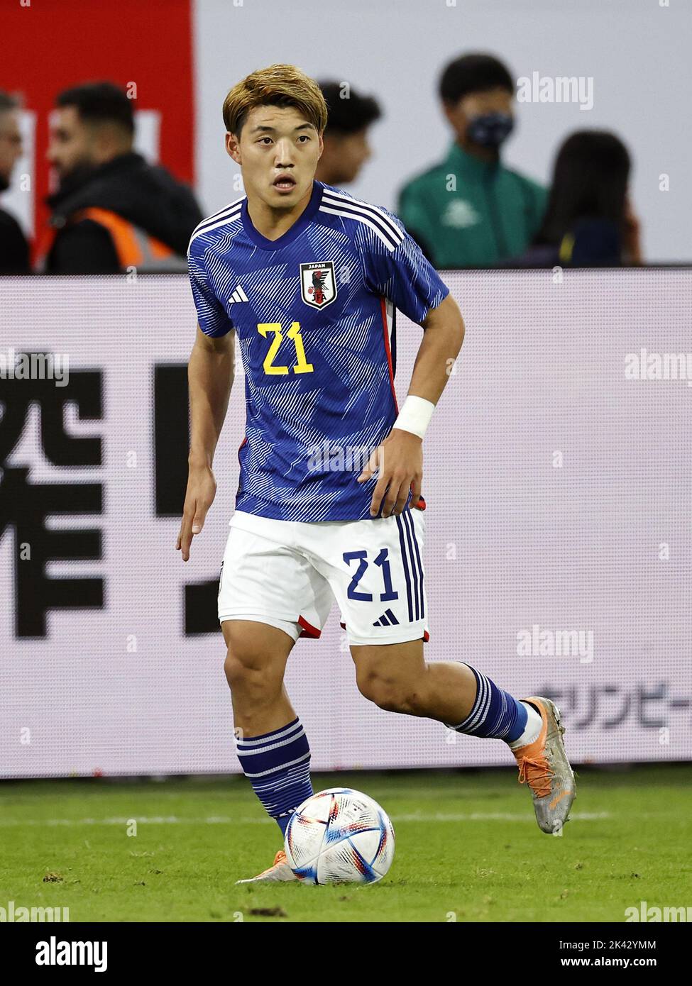 DUSSELDORF - Ritsu Doan of Japan during the international friendly ...