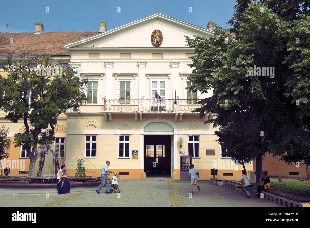 National Museum of Kikinda in Serbia Stock Photo - Alamy