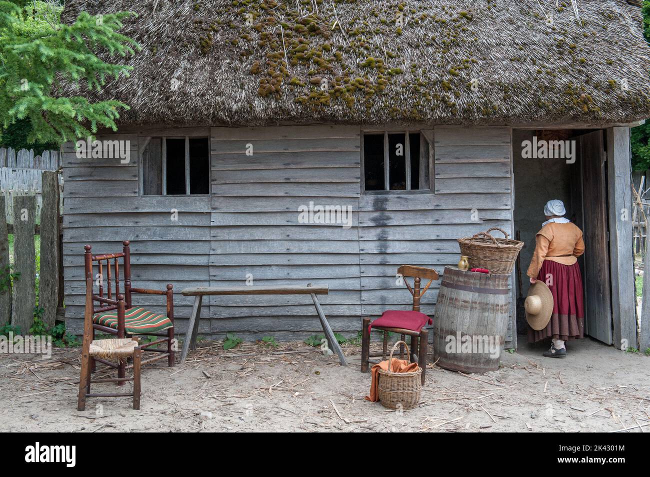 Plimoth Patuxet replicates the original settlement of the Pilgrims at ...