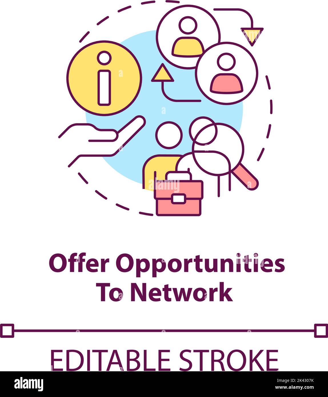 Networking opportunities Stock Vector Images - Alamy