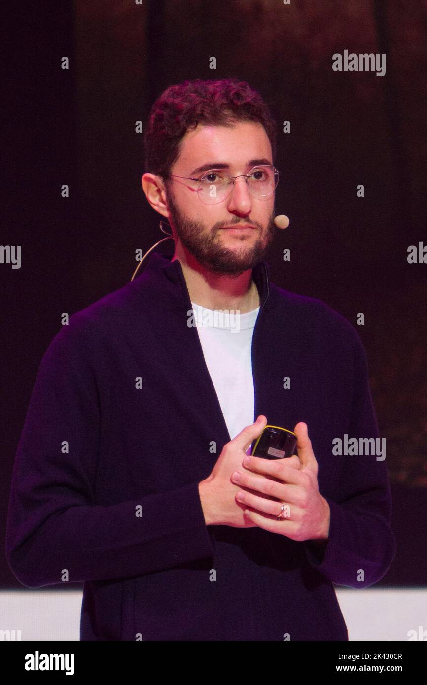 Torino, Italy. 29th September 2022. Simone Mancini, CEO & founder of ...