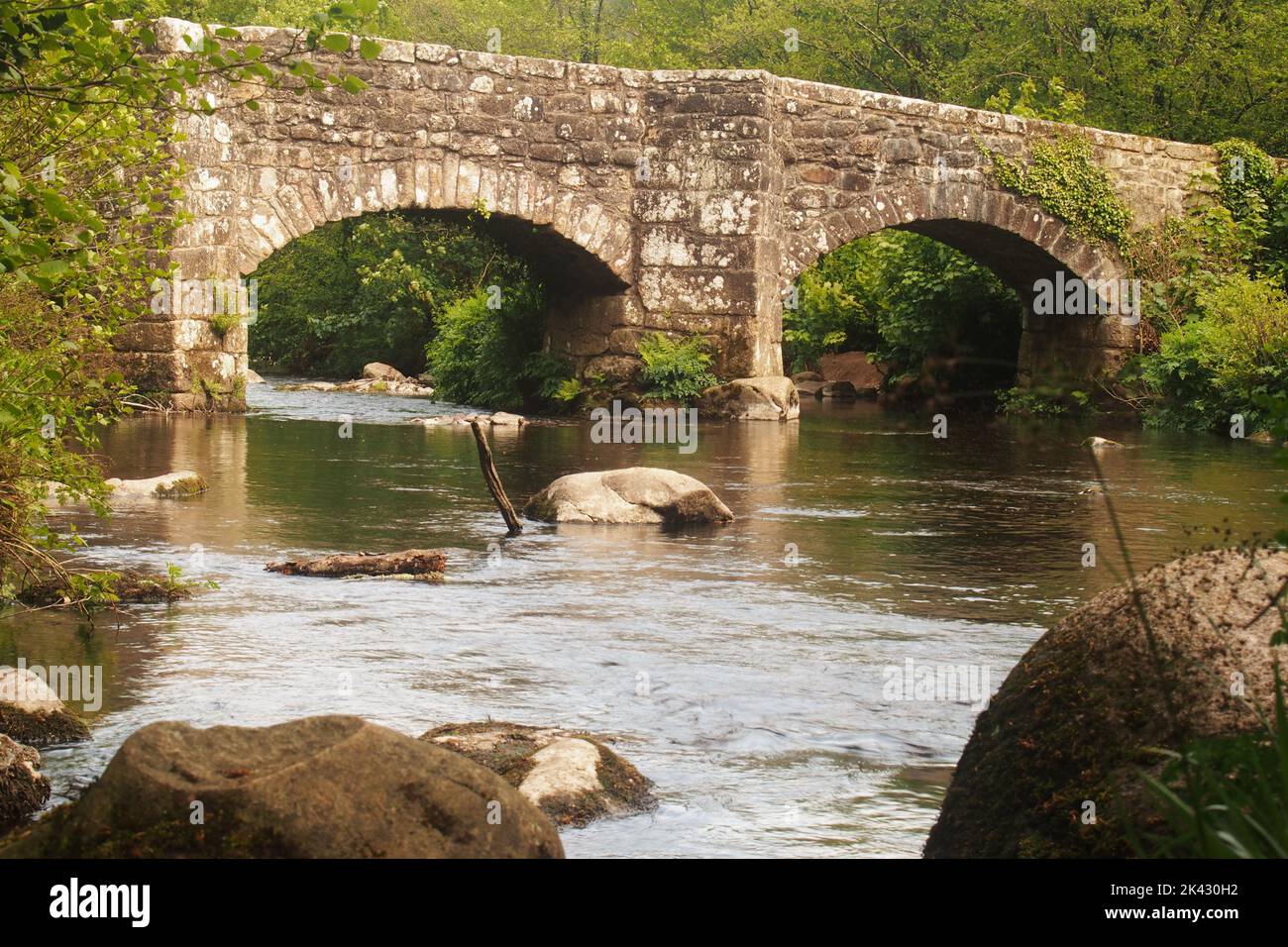 Fingle bridge dartmoor hi-res stock photography and images - Alamy
