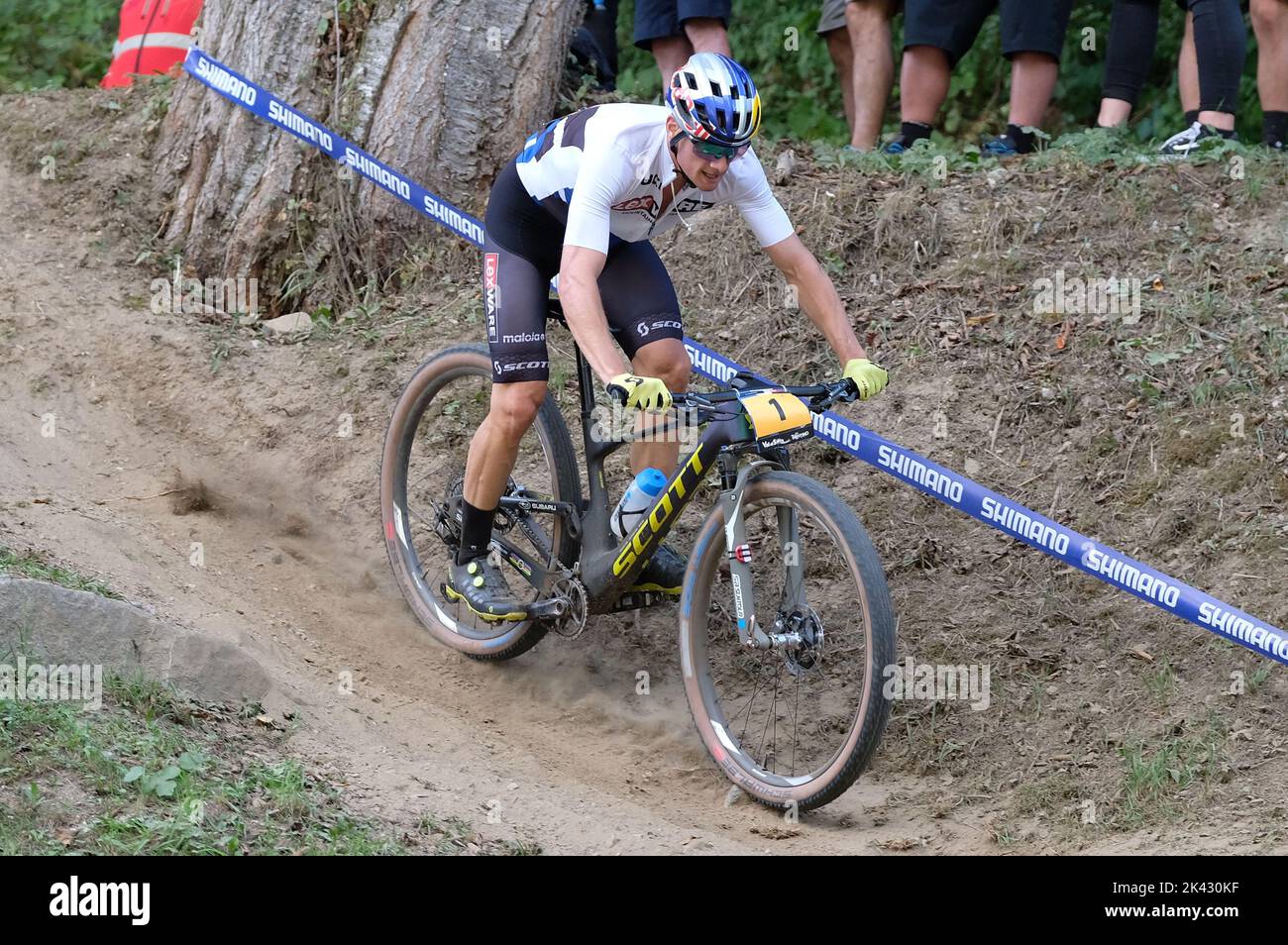 UCI Mountain Bike World Cup - Val di Sole 2022 - The Grand Finale - Under 23 Men olympic cross ...