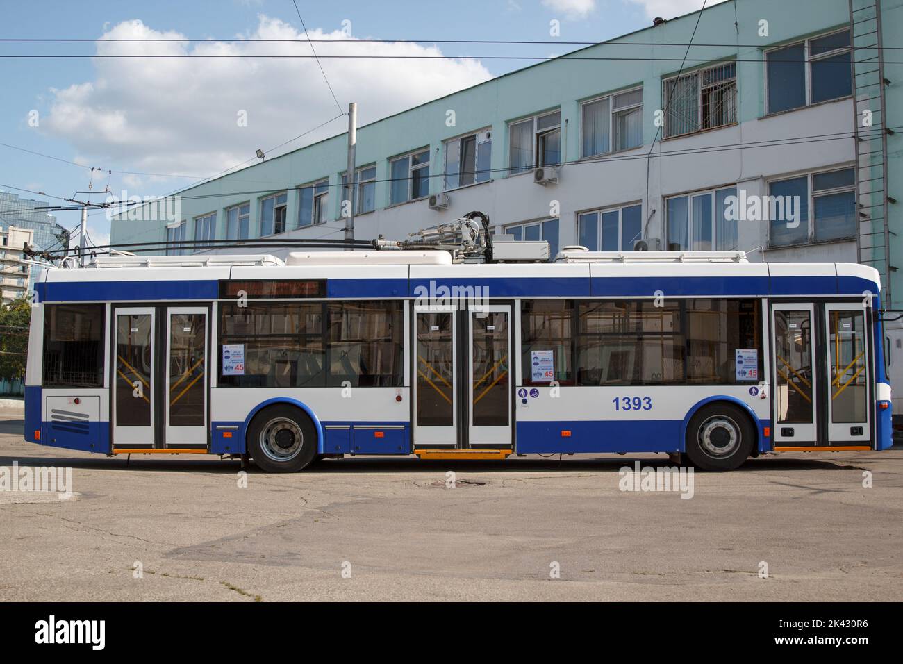 Chisinau moldova trolleybus hi-res stock photography and images - Alamy
