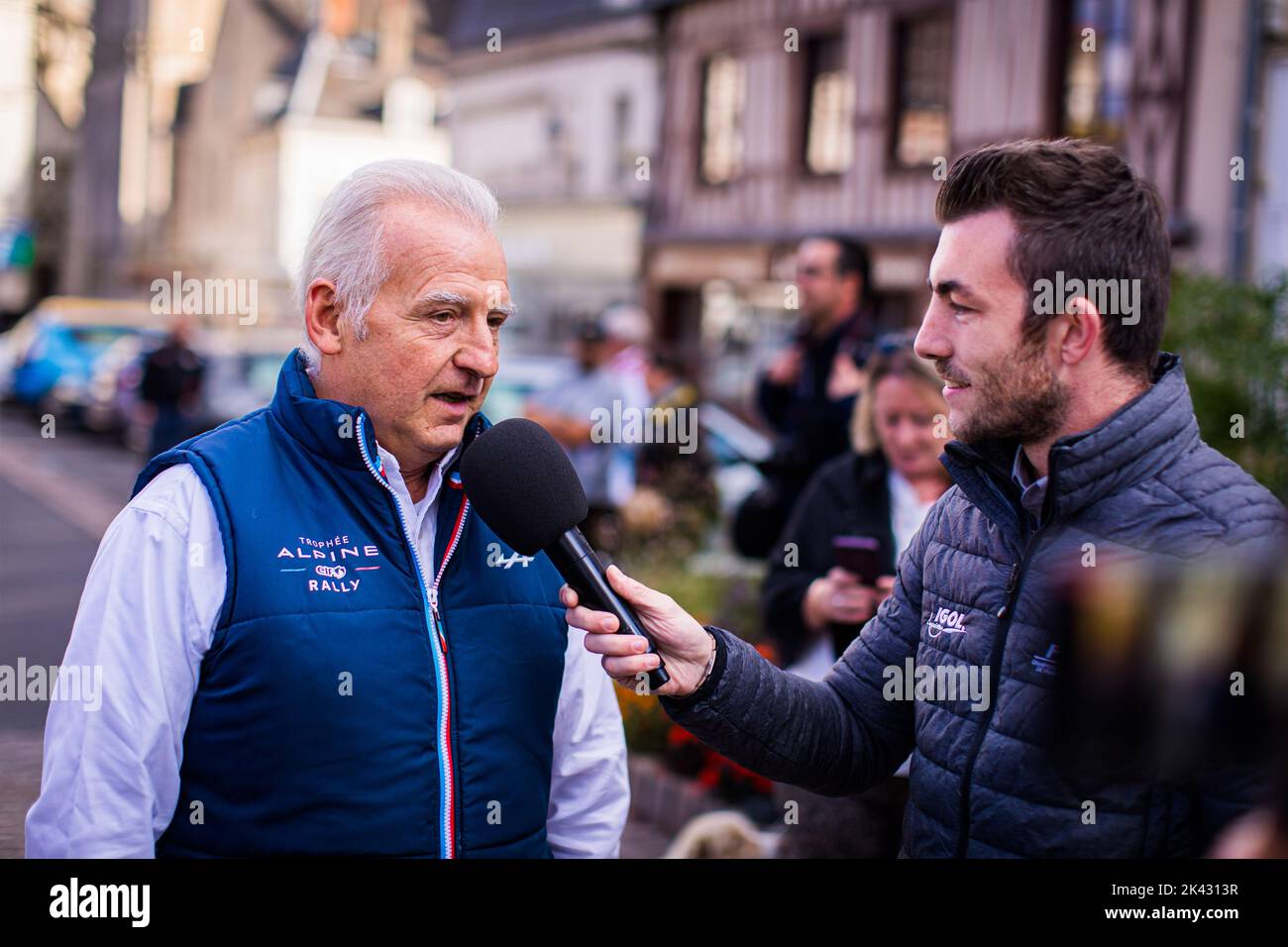 Vendôme, France - 29/09/2022, ROCHE Jean Luc, BACLE Olivier, Alpine ...