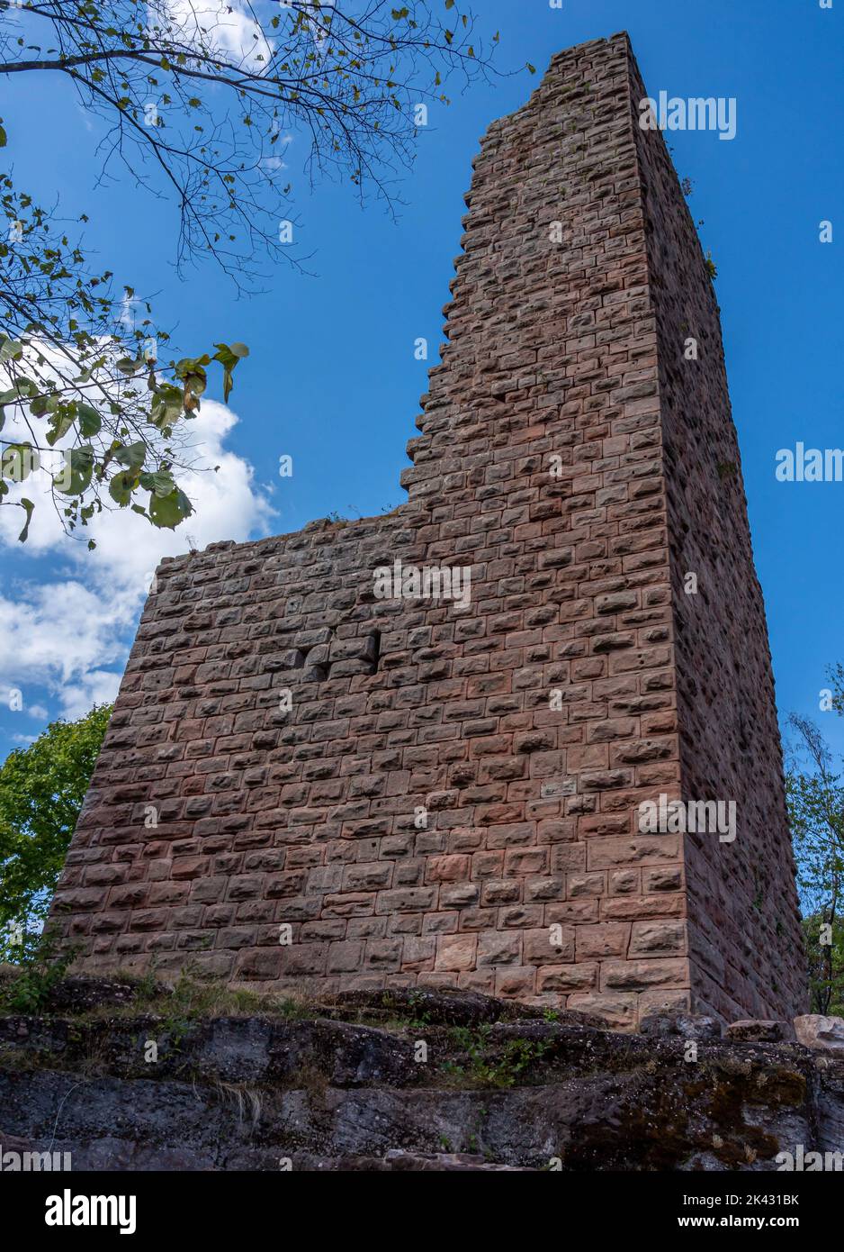 Haut barr castle hi-res stock photography and images - Alamy