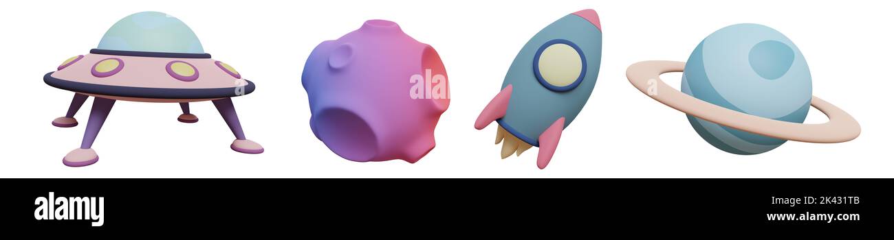 Cosmic objects Cut Out Stock Images & Pictures - Alamy