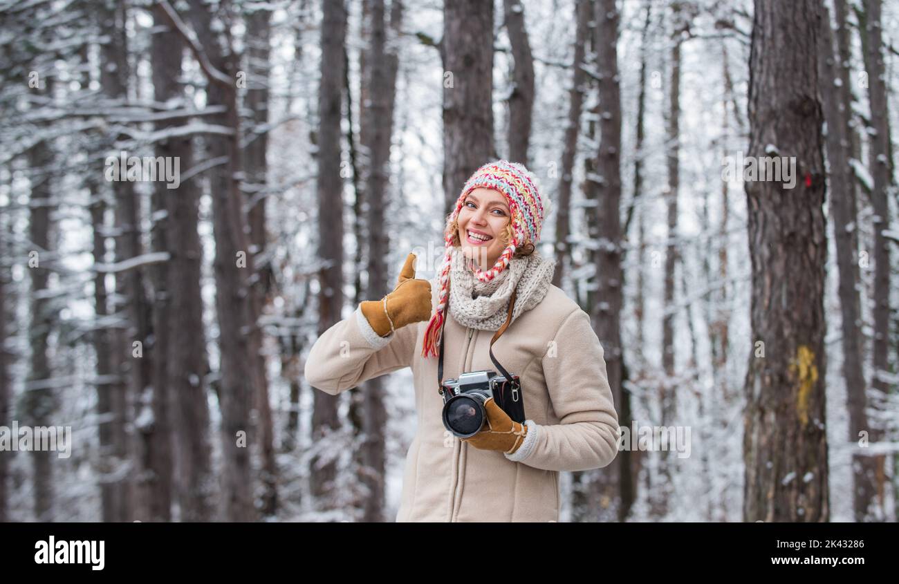 Taking stunning winter photos. Winter hobby. Enjoy enchanting paleness ...