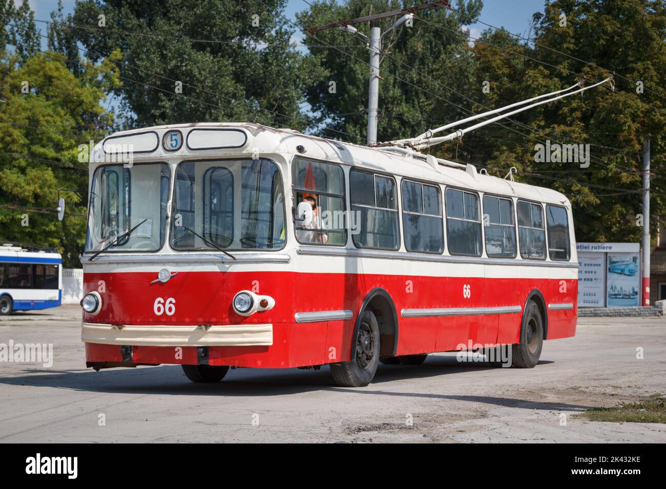 Soviet trolleybus hi-res stock photography and images - Alamy
