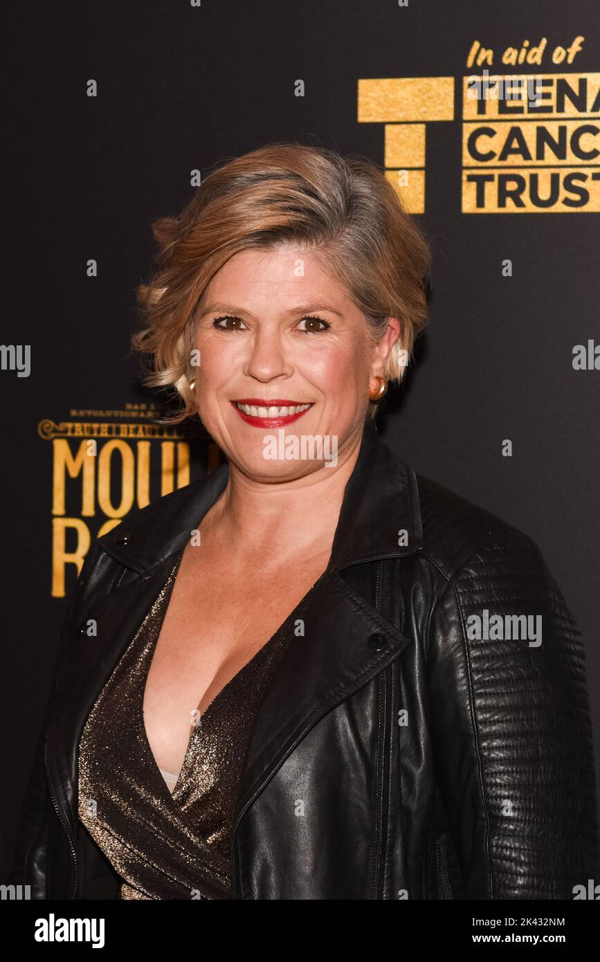 London, 29 September 2022, Emma B arriving for the Moulin Rouge Gala ...