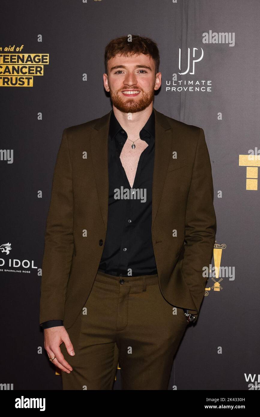 London, 29 September 2022, Matty Lee arriving for the Moulin Rouge Gala ...