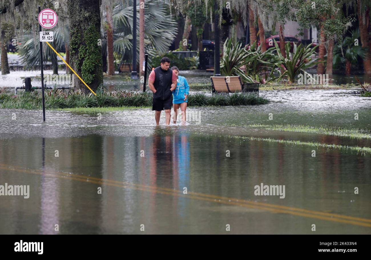 Hurricane ian flooding hi-res stock photography and images - Alamy