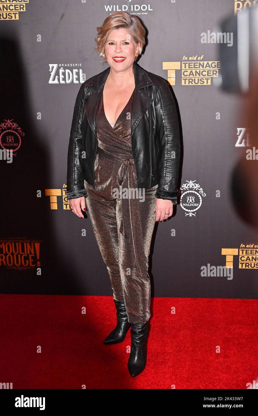 London, UK, 29/09/2022, Emma B Arriver at the Moulin Rouge! The Musical ...