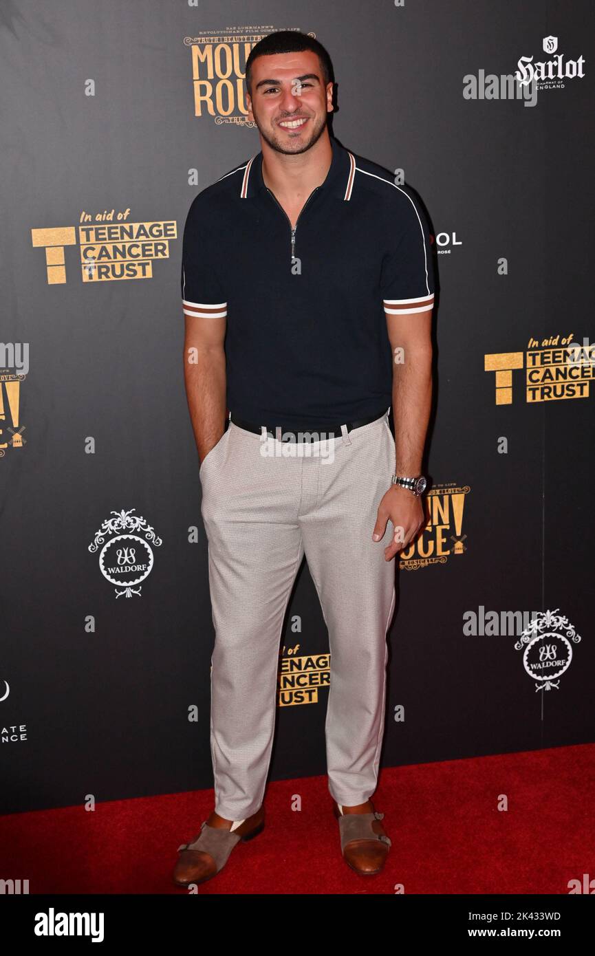 London, UK, 29/09/2022, Adam Gemili Arriver at the Moulin Rouge! The ...