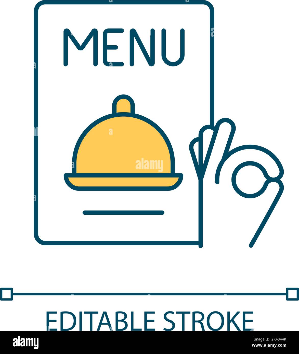 Design perfect menu RGB color icon Stock Vector Image & Art - Alamy