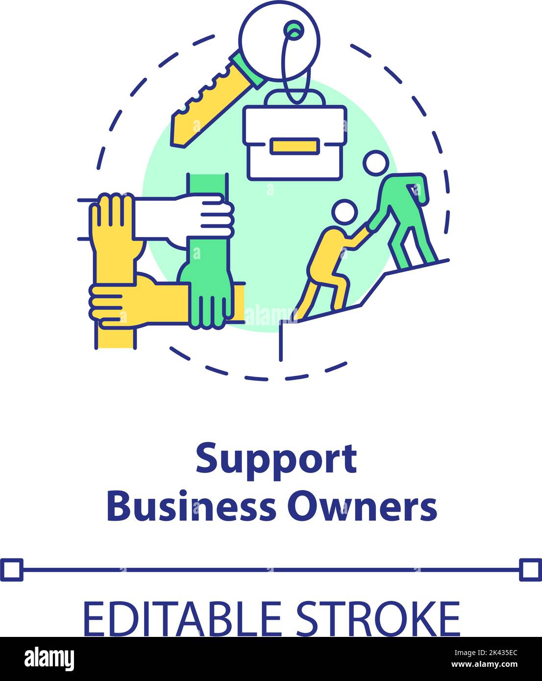 Networking owner Cut Out Stock Images & Pictures - Alamy