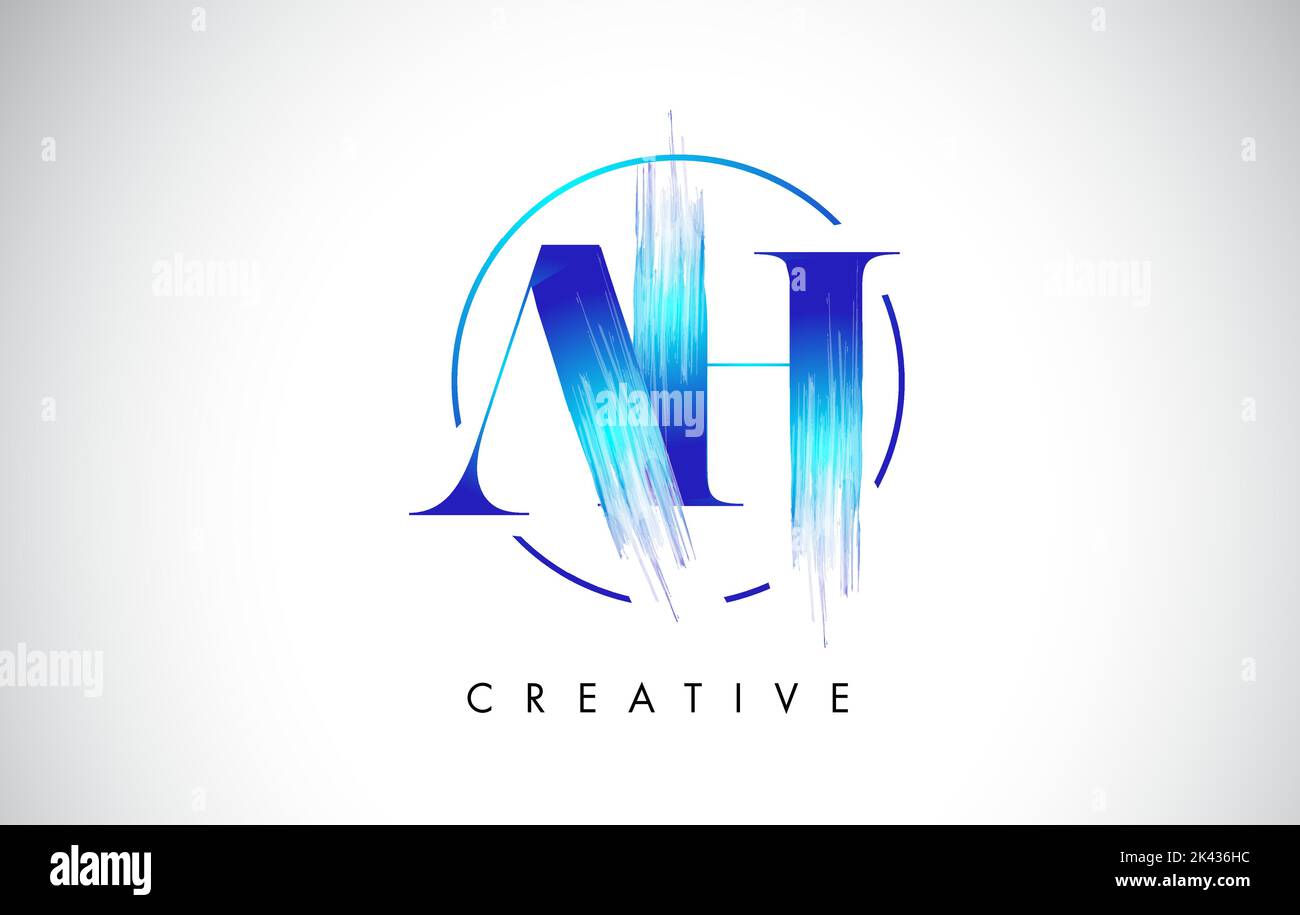 Ah circle logo Stock Vector Images - Alamy