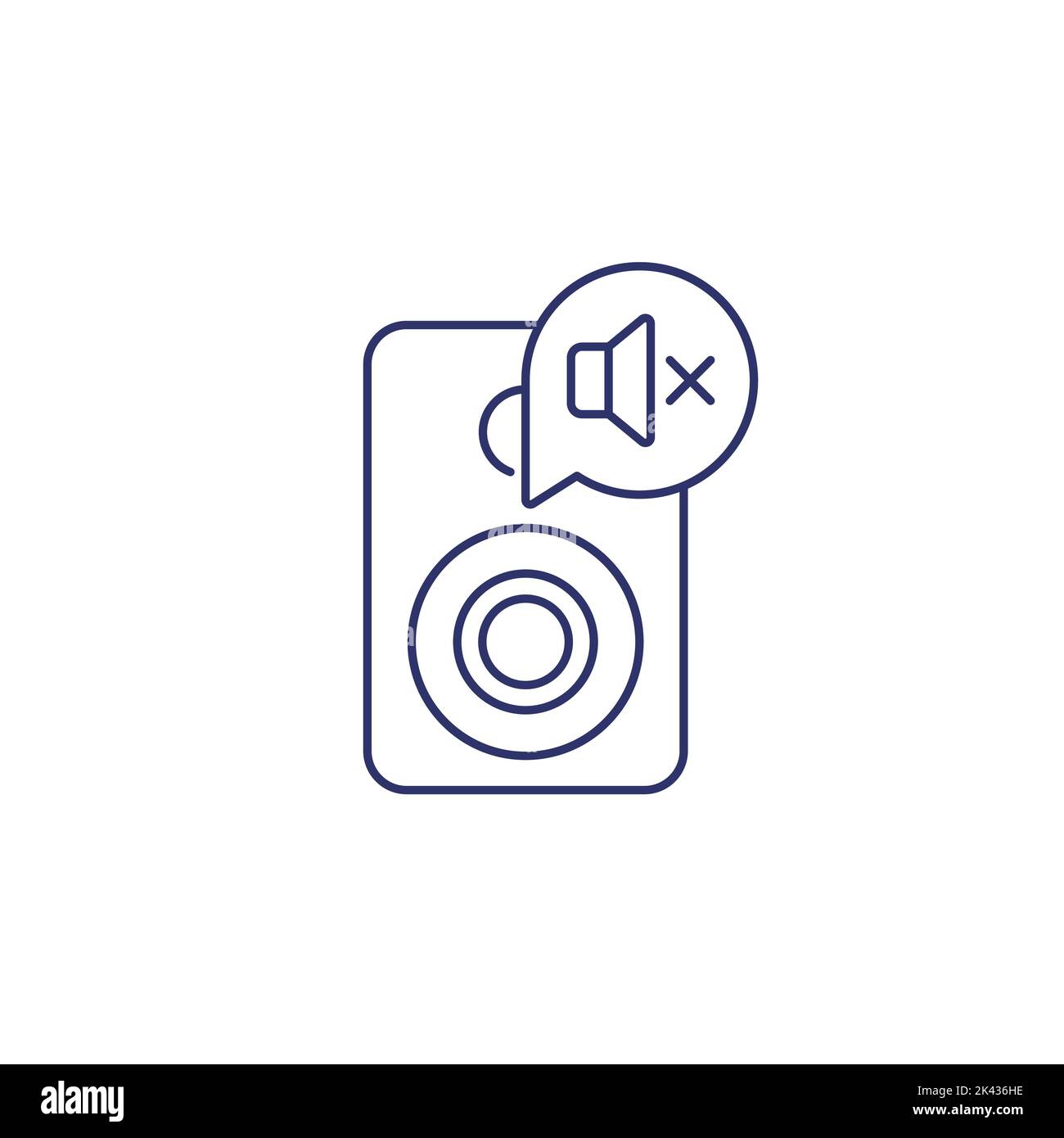 Speaker mode Stock Vector Images - Alamy