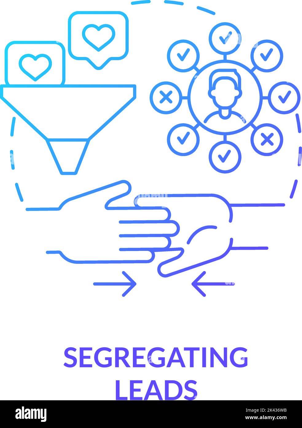 Segregating Stock Vector Images - Alamy