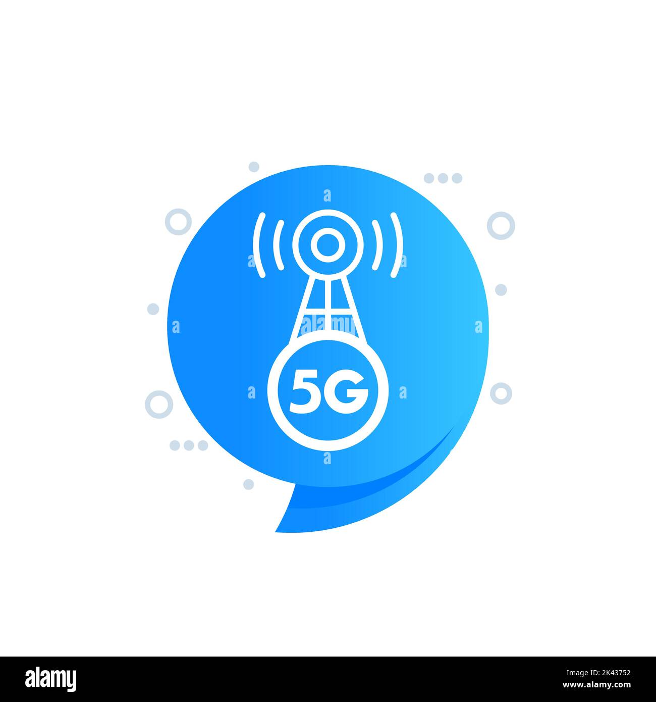 5G antenna tower icon for web Stock Vector Image & Art - Alamy